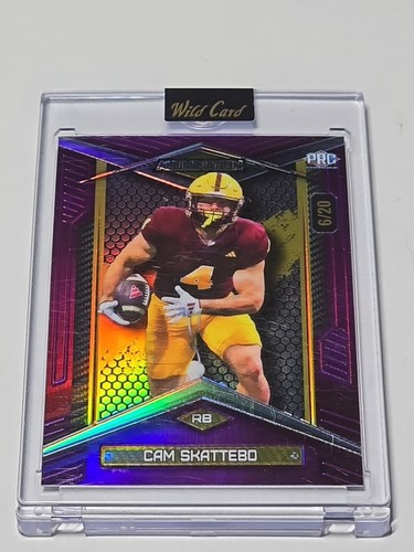 🔥CAM SKATTEBO 6/20 Wild Card Just The Hits Alumination PRC | eBay