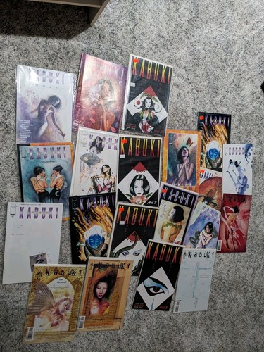 Kabuki 21 Comic lot plus a David Mack Autograph | eBay
