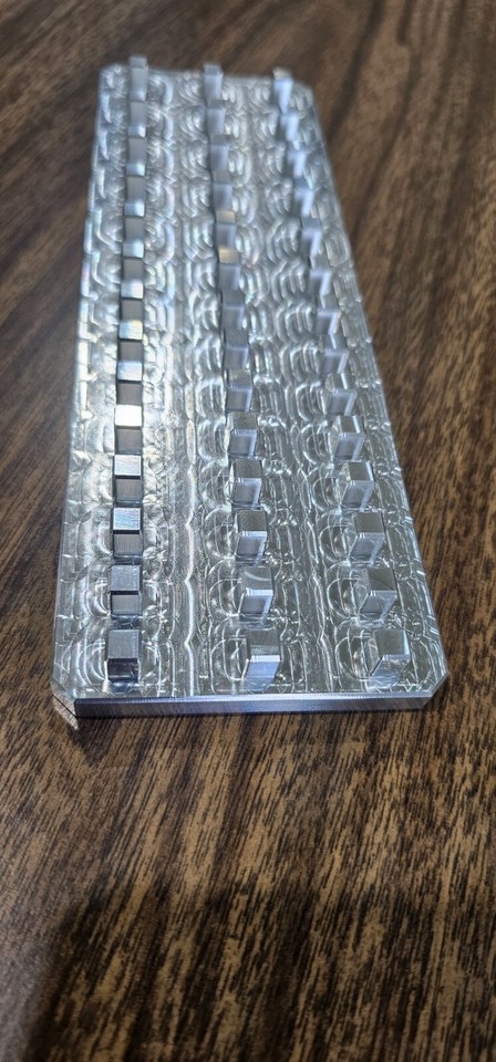 1/4" - 3 Row Billet Aluminum Socket Organizer - Tool Box Billet | eBay