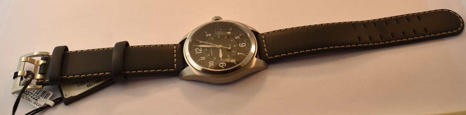 HAMILTON KHAKI FIELD BLACK DIAL WATCH H685510 NEW WITH TAGS | eBay
