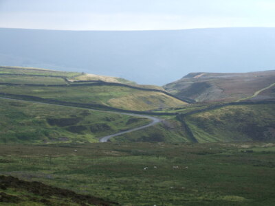 Photo 6x4 Fore Gill Arkle Town View of Fore Gill taken from the track ...