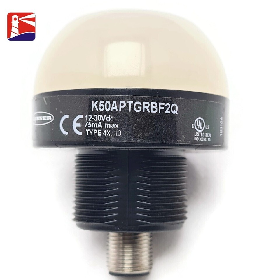Banner K50 Core 50 mm Illuminated Pick-to-Light Touch Button. PN ...