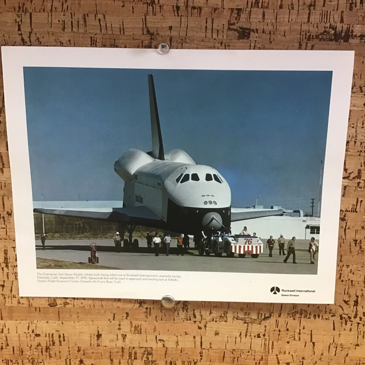 Space Shuttle Enterprise 1976