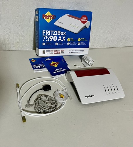 Fritz Box 7590 AX v2 WLAN DSL Router | eBay.de