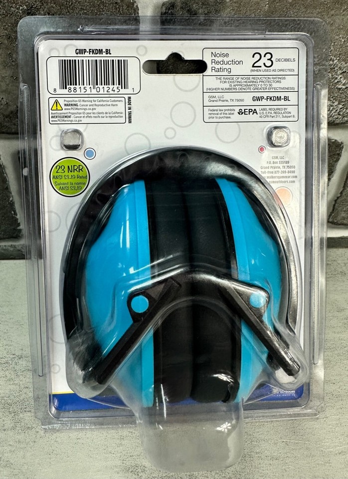 Walkers Baby & Kids Earmuffs Hearing Protection GWP-FKDM 6 Months-8 ...