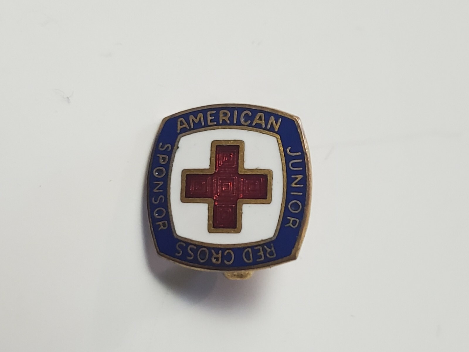 American Red Cross Pin Junior Sponsor Pinback Brooch shirt tie hat pin ...