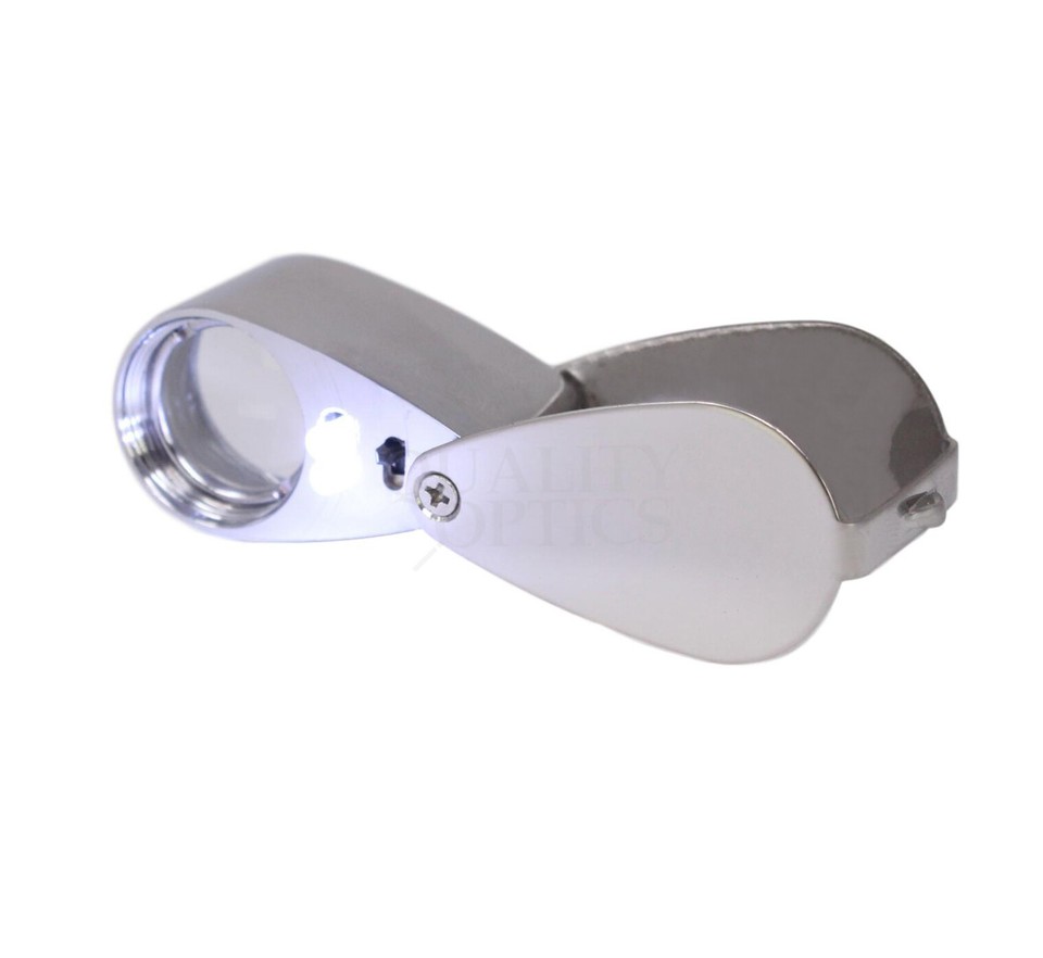 Quality Optics USA Folding Jewelers Loupe Loop Pocket Magnifier ...