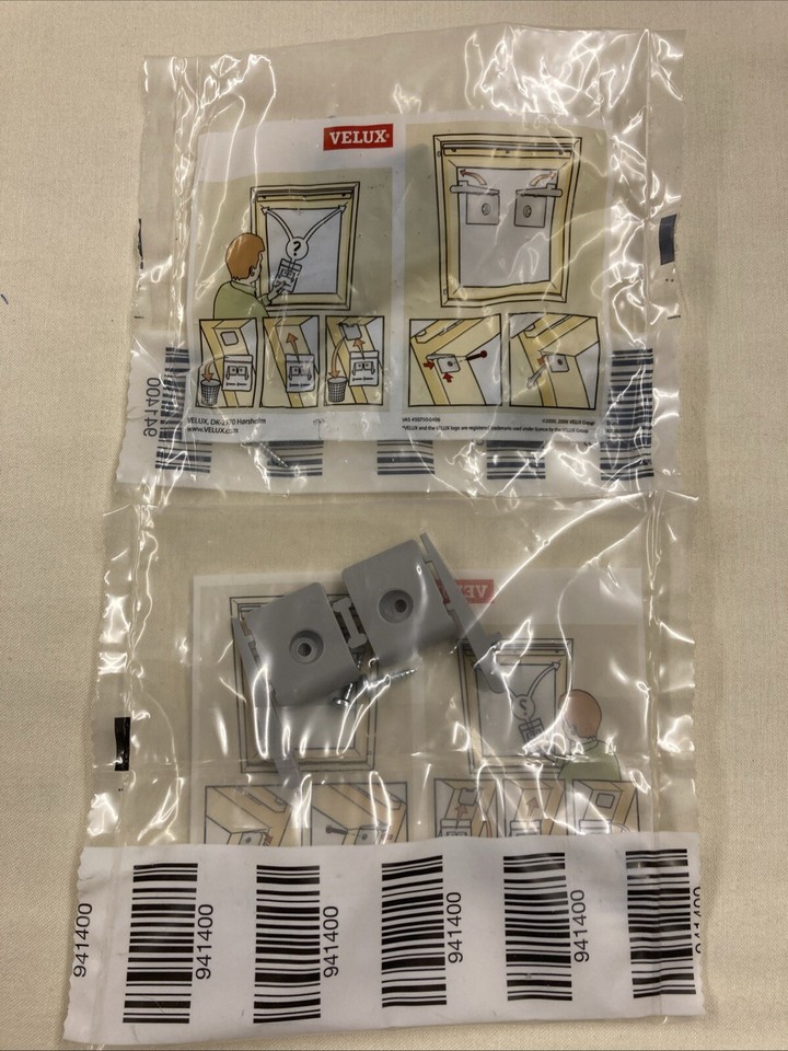 Genuine VELUX Blind Mounting Brackets (Code - ZOZ 230) | eBay UK