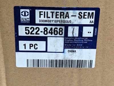 CAT 522-8468 Filter - SEM, Caterpillar *NEW* | eBay