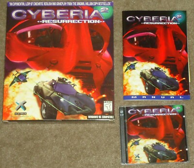 Cyberia 2 Resurrection 2-CD PC Video Game 1995 | eBay