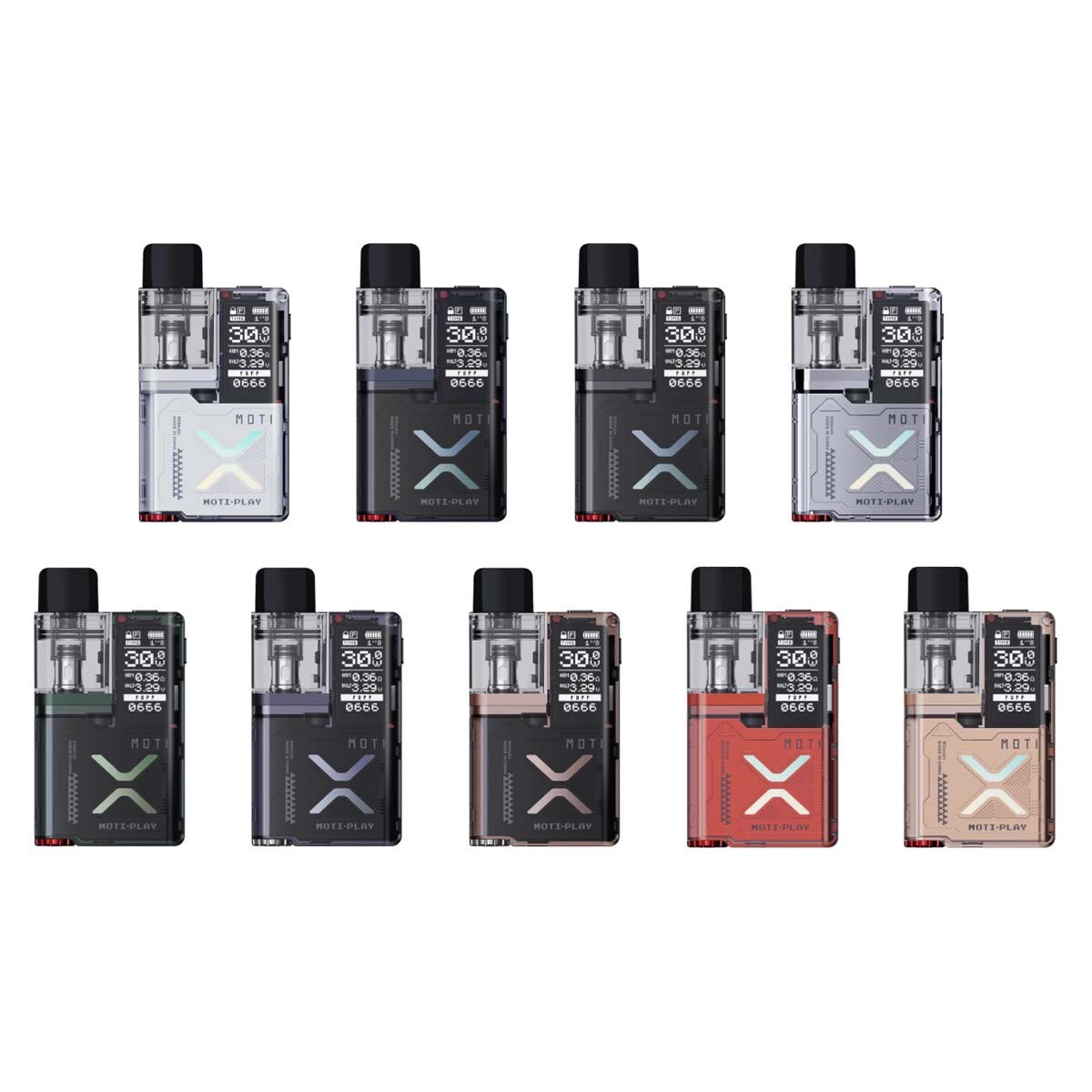 MOTI Play 2ml 900mAh Pod System Kit e-Zigarette Vape E-Shisha | eBay