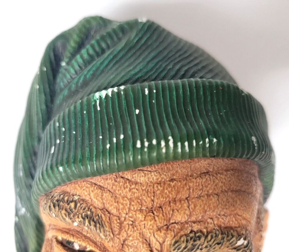 Vintage Bossons Chalkware Head Corsican 1960 Fisherman Sailor French | eBay
