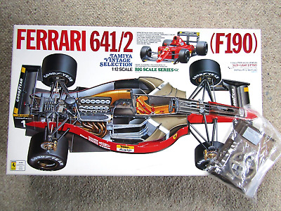 Tamiya 1:12 Scale Ferrari 641/2 (F190) model kit # 12027*12000 + 100 ...