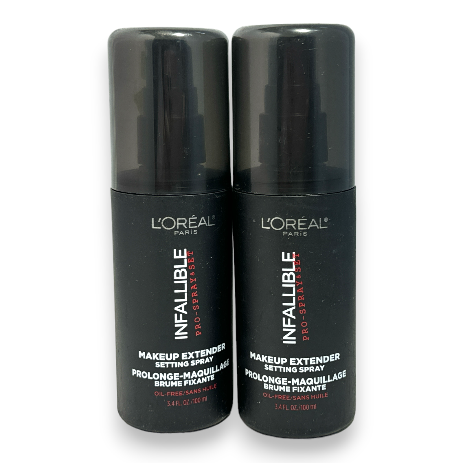 2x L'Oreal Infallible Pro-Spray & Set Makeup Extended Setting Spray 3 ...