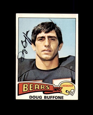 Doug Buffone Signed 1975 Topps Chicago Bears Autographed | eBay