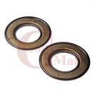 2 Pcs Rear Oil Seal 198636170 For Perkins CAT 156-6973 403D-15 403D-15T ...
