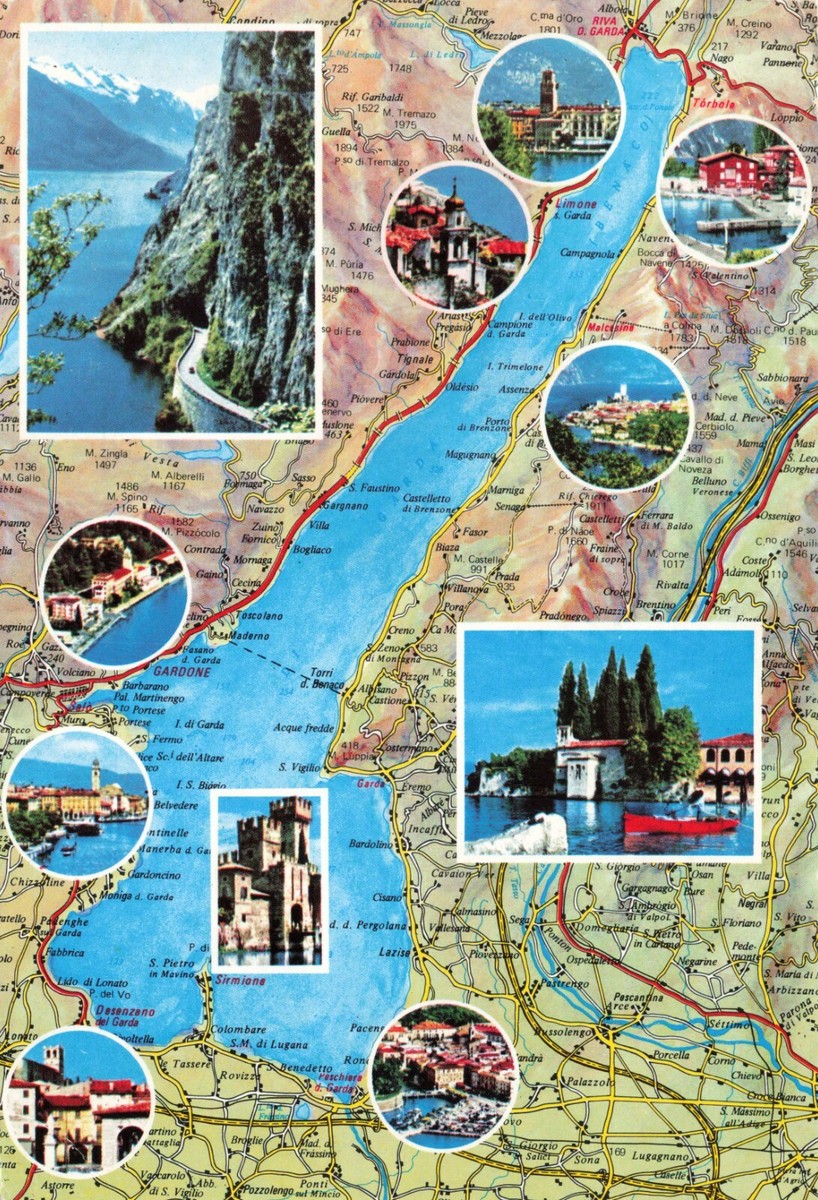 Lake Garda Map Italy - Infoupdate.org