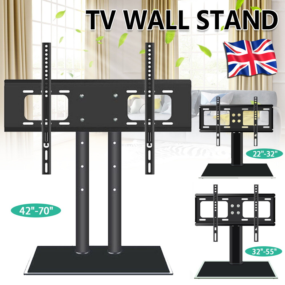 Desk TV Bracket Table Top TV Stand 26-70 Inch LCD Plasma Falt Mount ...