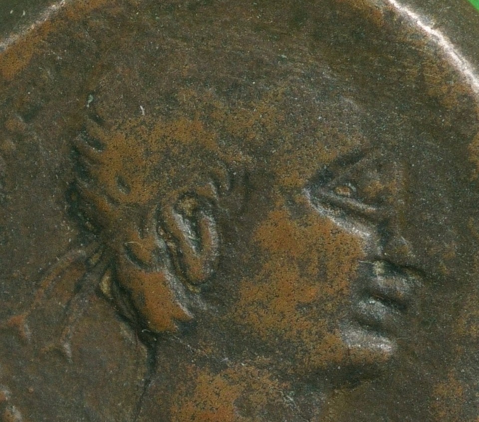 Roman Provincial ae26 Bronze Coin Augustus Caesar HELMETED SPHINX ...