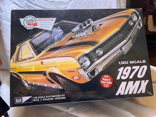 MPC 1970 AMX KIT (MPC814/12) Super Scale 1/20 Model Kit. Factory Sealed ...