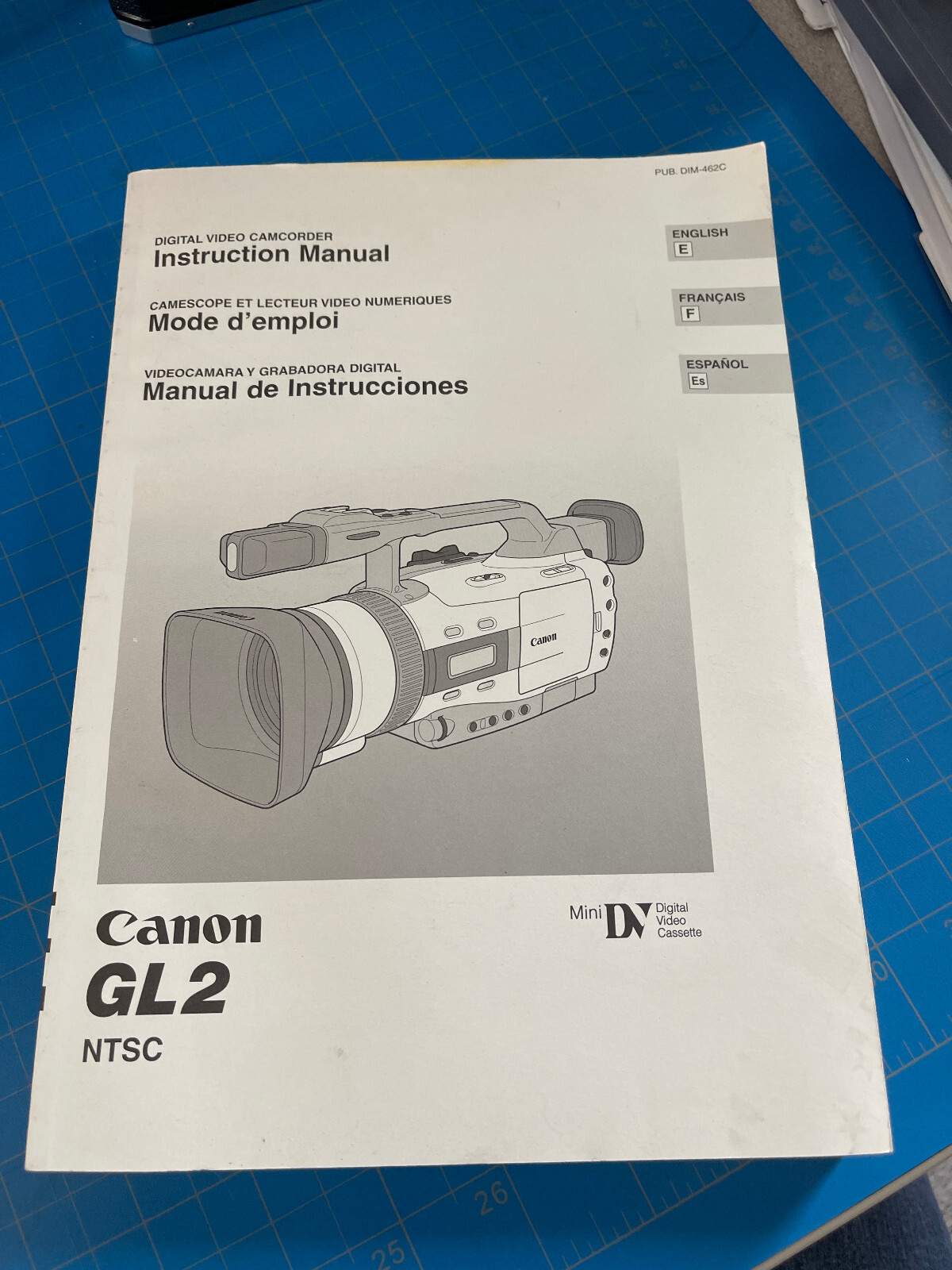 Canon GL2 Instruction Owners Manual Book- USED | eBay