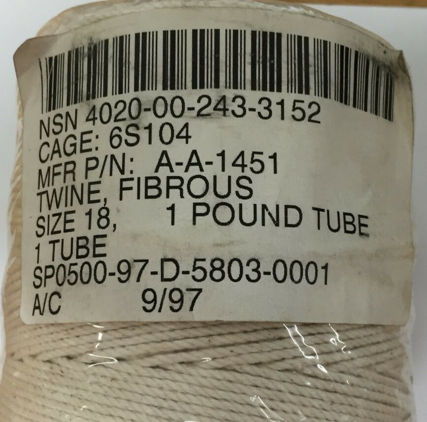 Cotton Twine Sizes