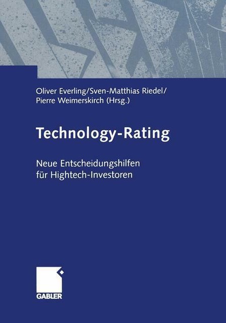 Technology-Rating von Sven-Matthias Riedel Oliver Everling Pierre ...