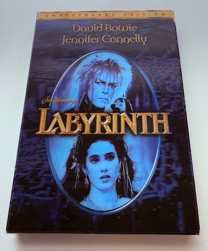 Labyrinth Anniversary Edition 2 Disc DVD set Movie Bowie Connelly Jim ...