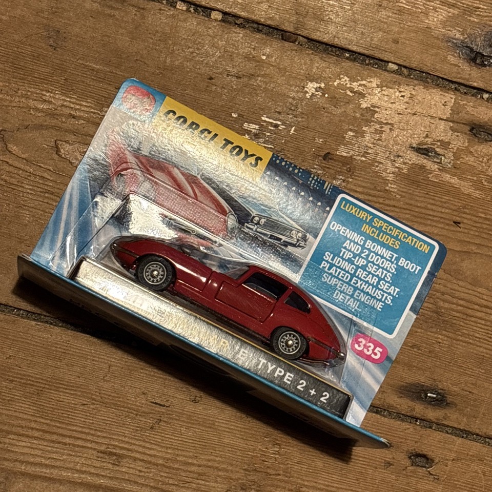Corgi Model Club R335 Jaguar E Type 4.2 2+2 2022 re-issue | eBay UK