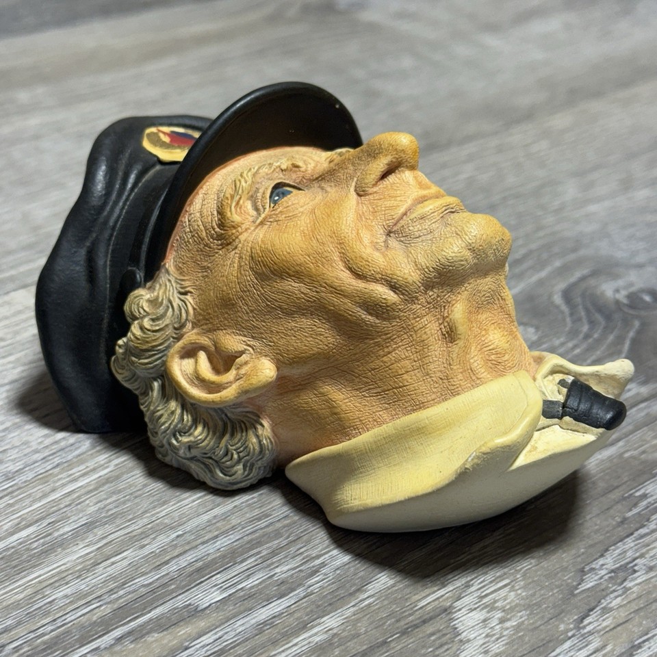 Vintage Bossons Head Sea Captain W H Bosson Congleton Hanging Bust ...