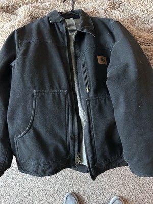 Carhartt J131 Men's Jacket, Size L - Black 35481190612 | eBay