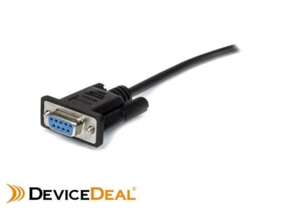 StarTech 3m Straight Through Serial Cable M/F BK - MXT1003MBK ...