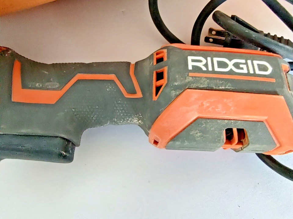 Ridgid JobMax X4 R2851VN Power Base w/ R8223406 Multi Tool Head Sander ...