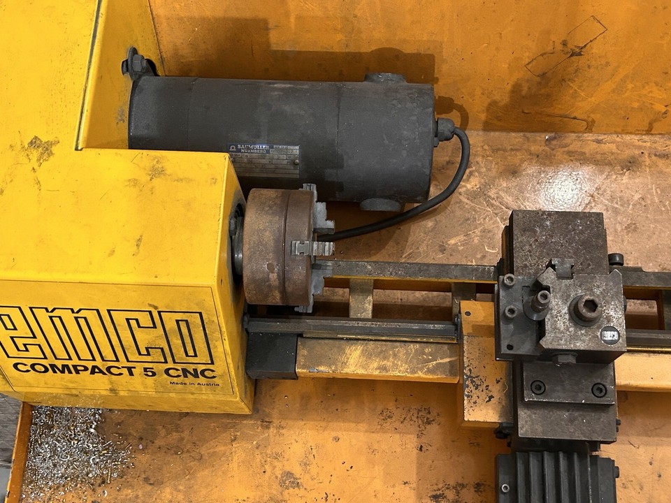 EMCO Compact 5 Lathe Machine, Computer And Monitor, Can Ship | eBay