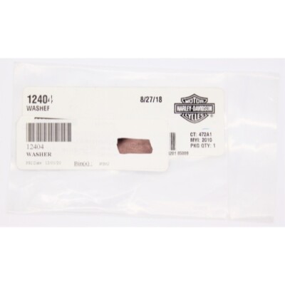 Harley-Davidson Washer Part Number - 12404 | eBay