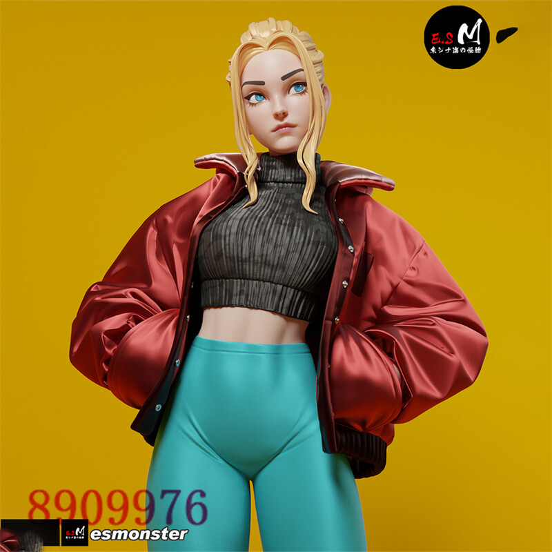 Modern Girl 3D Printing Figure Unpainted Model Sculpture GK Blank Kit ...