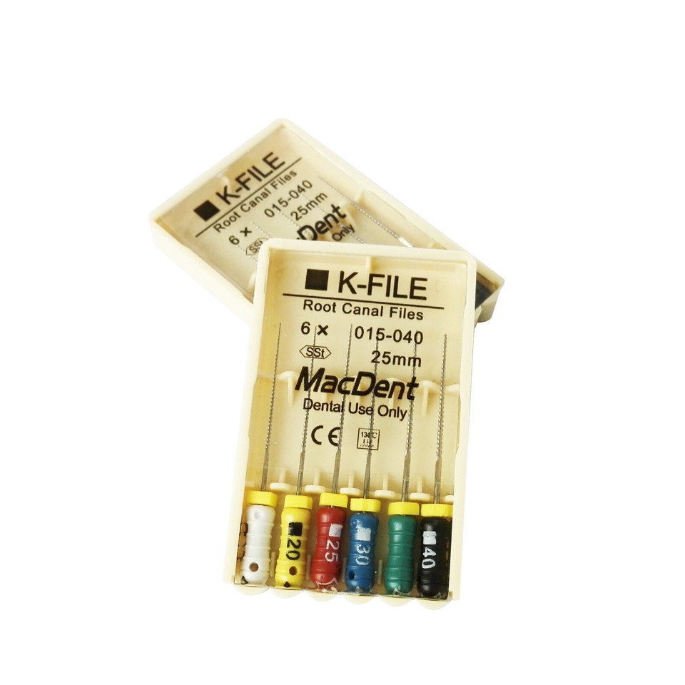 Dental Endo Root Canal Stainless Steel Hand Use H/K-Files Endodontics ...