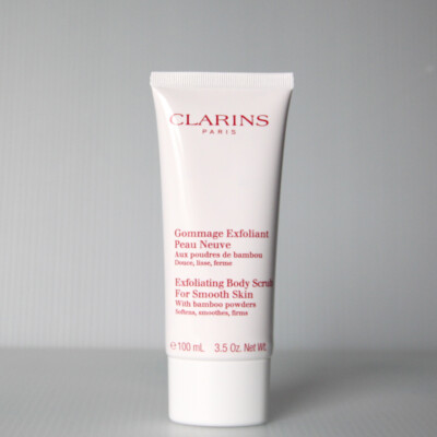 CLARINS EXFOLIATING BODY SCRUB FOR SMOOTH SKIN SEALED - 3.5 OZ. BRAND ...