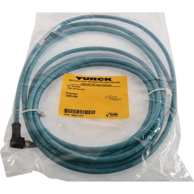 NEW Turck PSWC 4M 4413-4M 100011088 Cat.5e single-ended Ethernet mating ...