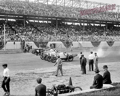 Photograph 1918 Sheepshead Bay Speedway Wooden Oval Track 8x10 | eBay