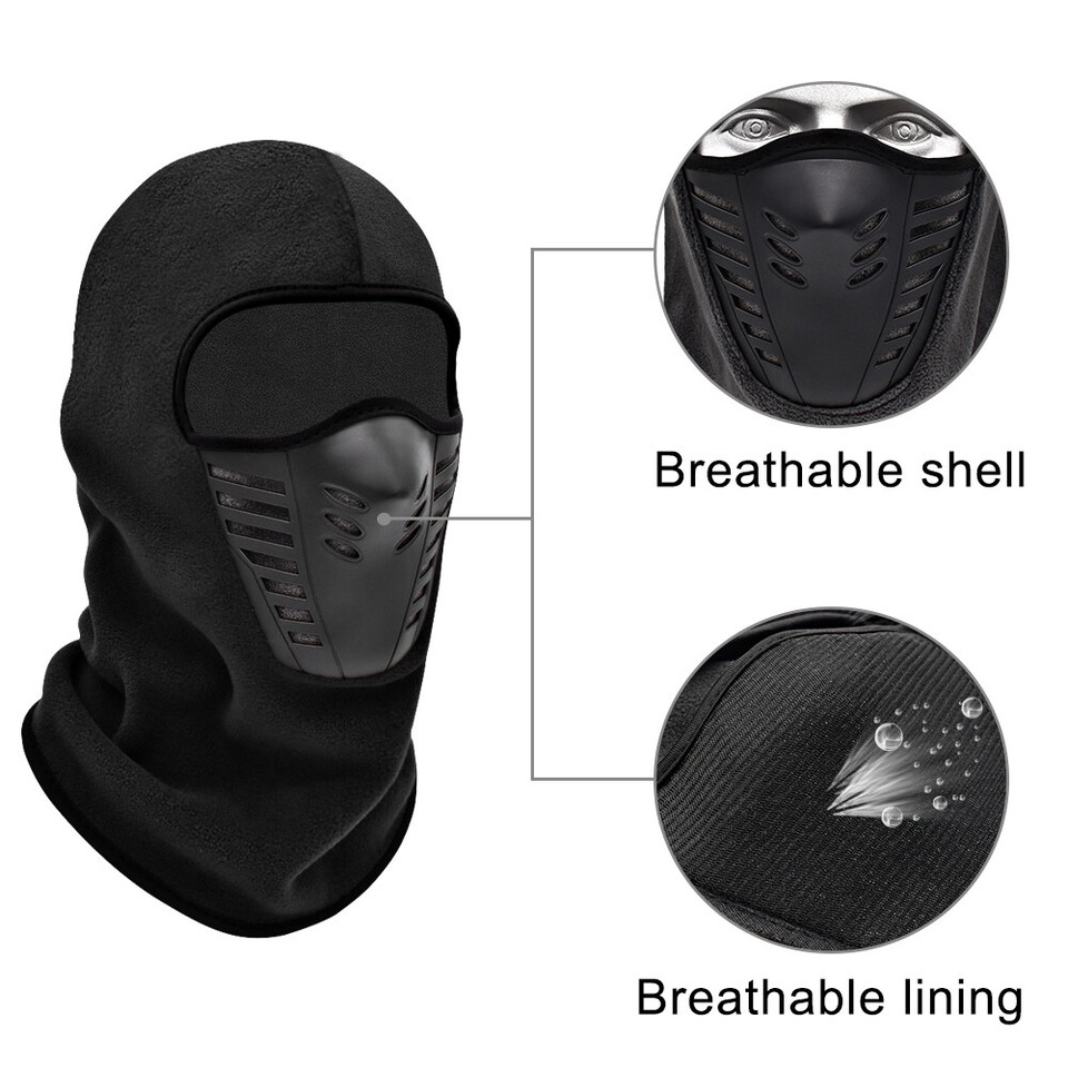 Winter Cold Weather Windproof Thermal Mask Balaclava Ski Face Mask for ...