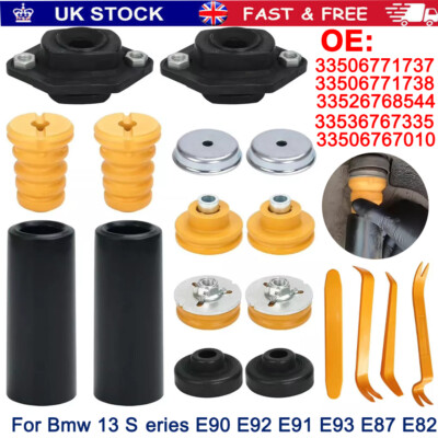 Rear Shock Absorber Mount Bump Stop Kit For BMW 1 3 Series E92 E90 ...
