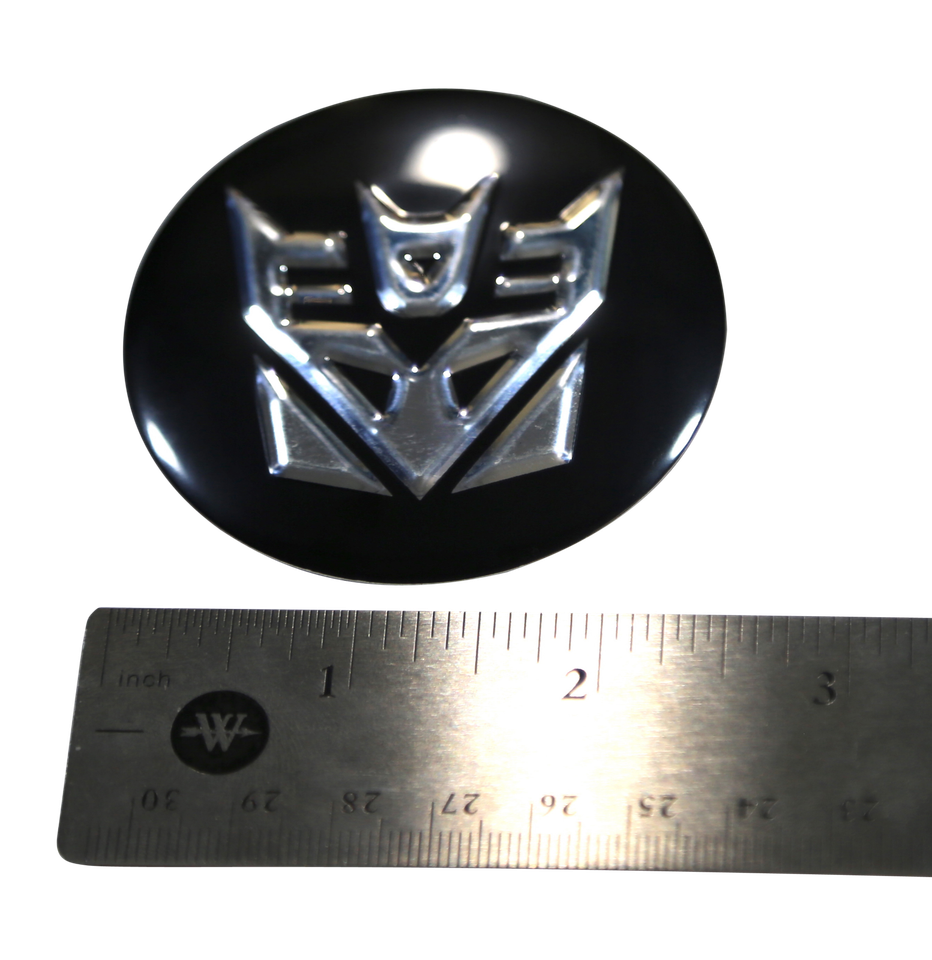 4x TRANSFORMERS Decepticons Center Cap Sticker Decal 2.55" (65mm ...