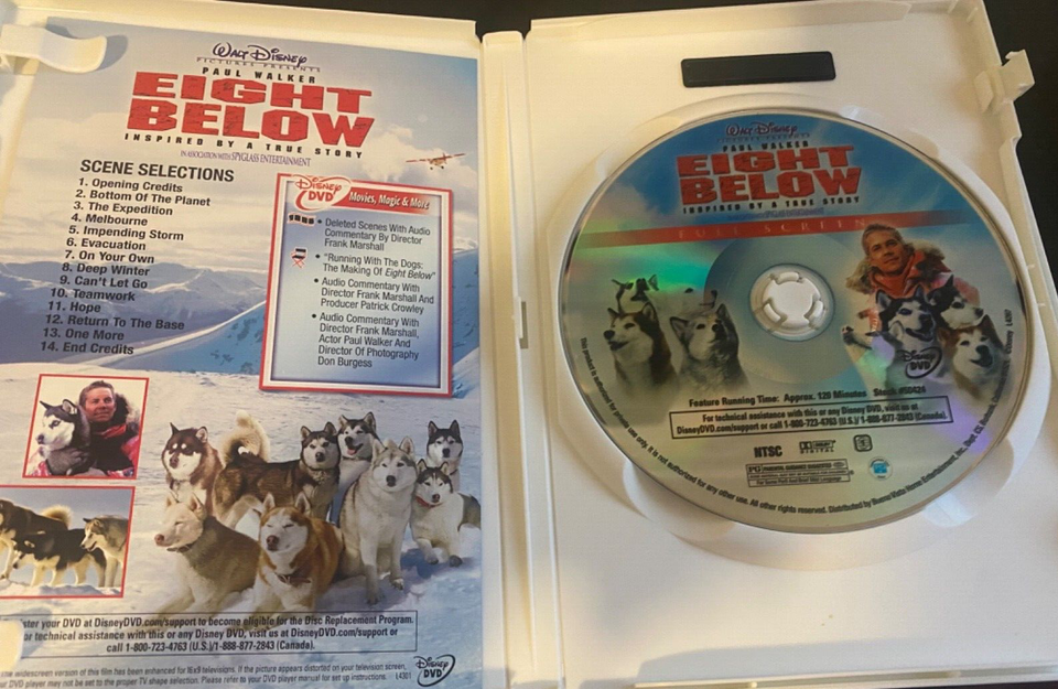 Eight Below ( - DVD - VERY GOOD 786936709889 | eBay