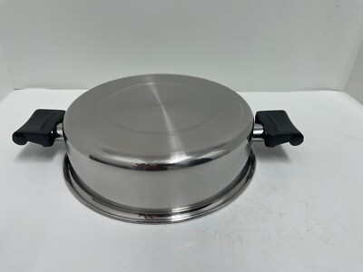 Pro Health Ultra Cookware Stainless Steel 11" Dome Lid for Skillet ...