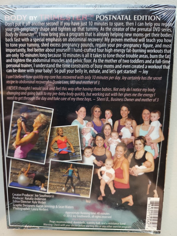 Body by Trimester ~ New DVD Video ~ Postnatal Workout Pregnancy ...
