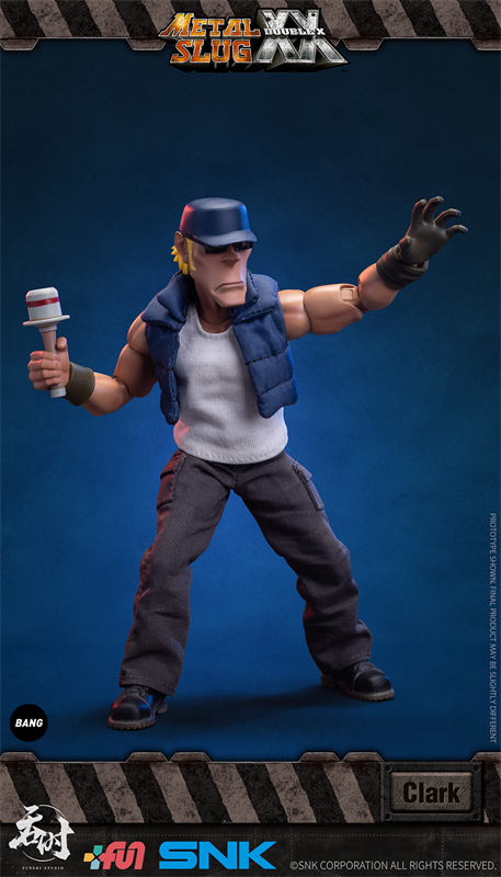 SNK Metal Slug XX Clark 1/12th Anime Collectibles Action Figure New In ...