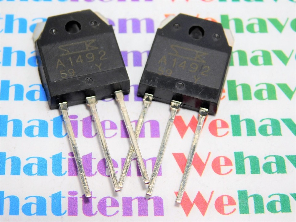 2SA1492 / A1492 / TRANSISTOR / TO3P / 2 PIECES (qzty) | eBay