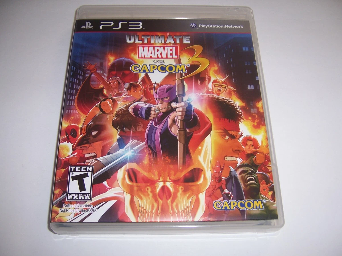 Ultimate Marvel Vs Capcom 3 Ps3 Cover