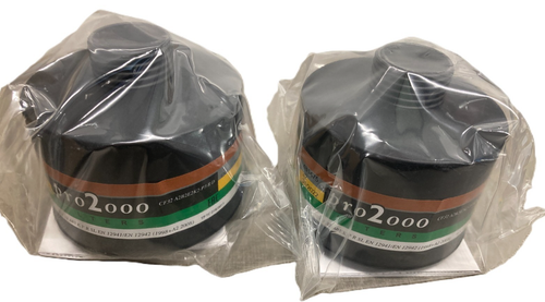 FM12 S6 S10 Gas Mask Respirator Filter 40mm Thread Scott CF32 ABEK P R ...